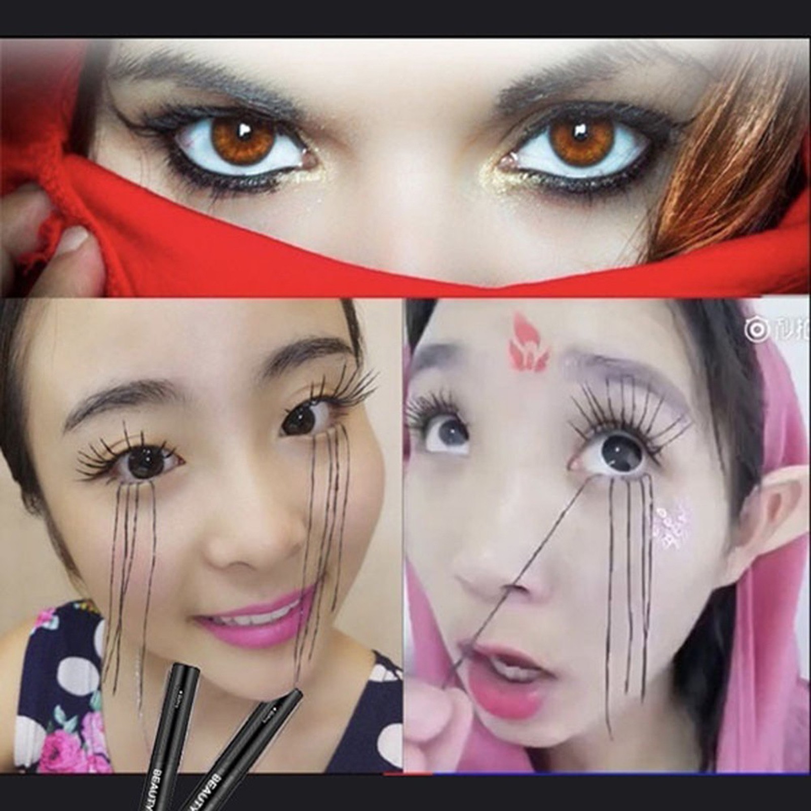 mascara Waterproof 4D Head Warm Water Eye Lashes Extension - Walmart.com